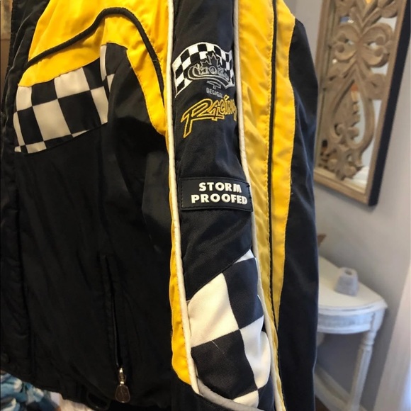 Choko | Jackets & Coats | Vintage Choko Racing Hot Rider Yellow ...
